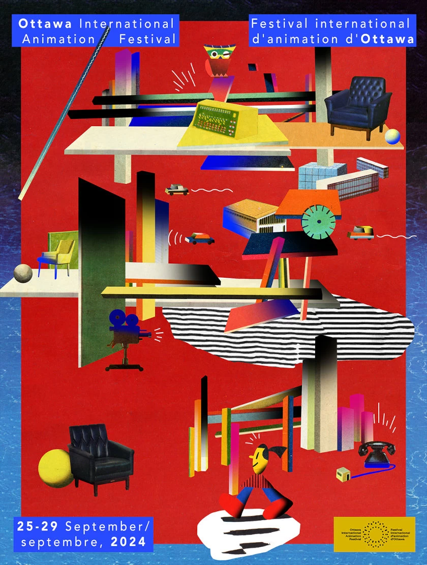 Lei Lei Designs the 2024 OIAF Poster