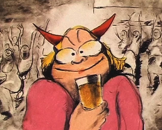 Girls Night Out by Joanna Quinn (Classic Animation Frames)